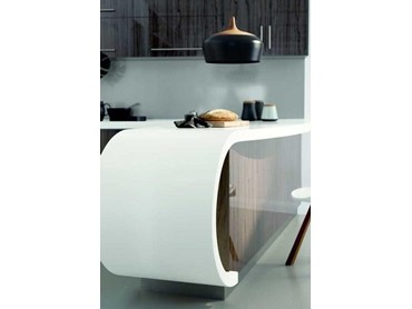 New Laminex Freestyle Curve acrylic surfaces | Architecture & Design