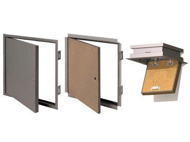 New fire rated ceiling hatches available from Kimberley Products ...