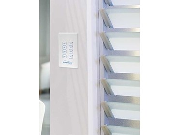 New operable louvre windows control unit and app by Breezway ...