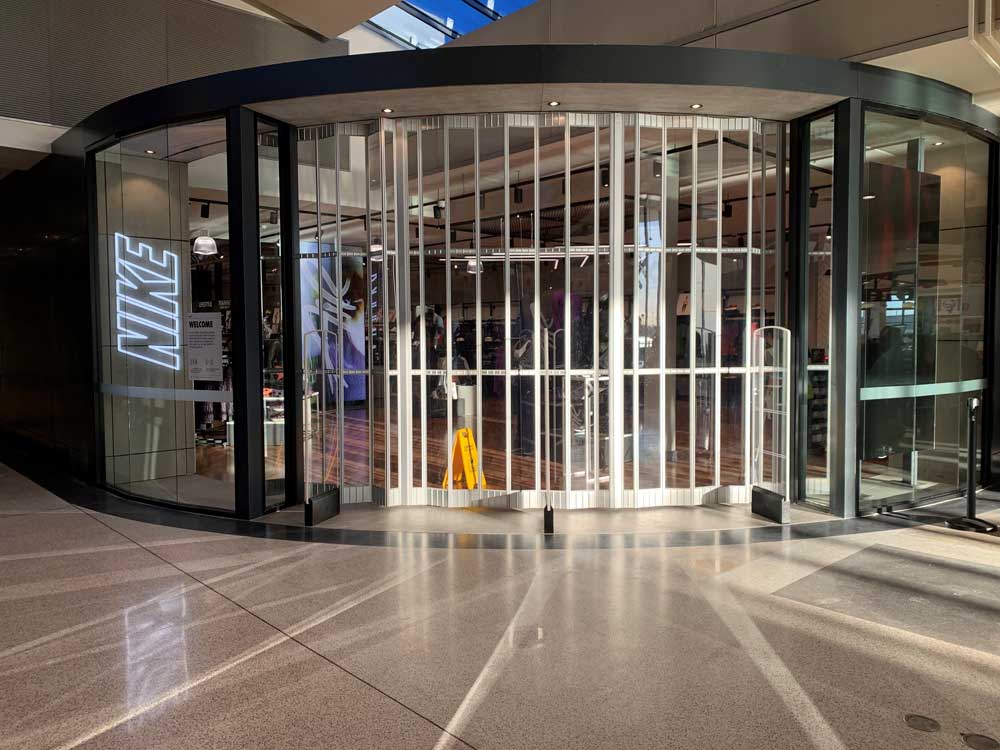Macarthur Square Nike store sports ATDC’s commercial folding doors ...