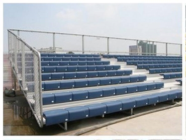 Grandstands - Delta fixed grandstand for outdoor spectator seating ...