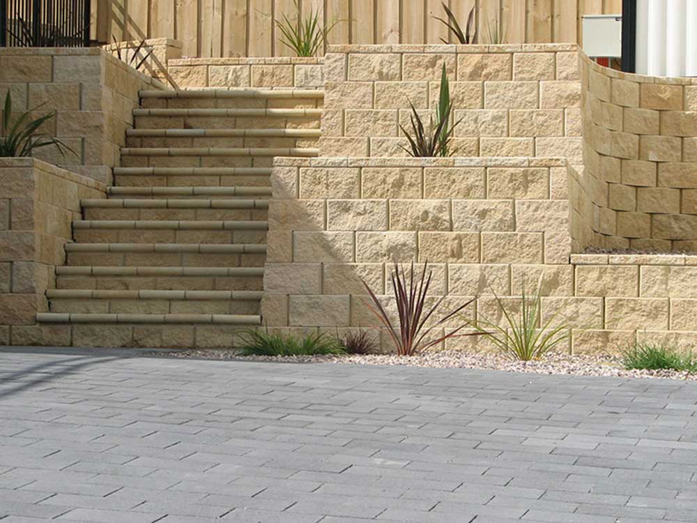 Sandstone Retaining Wall Design