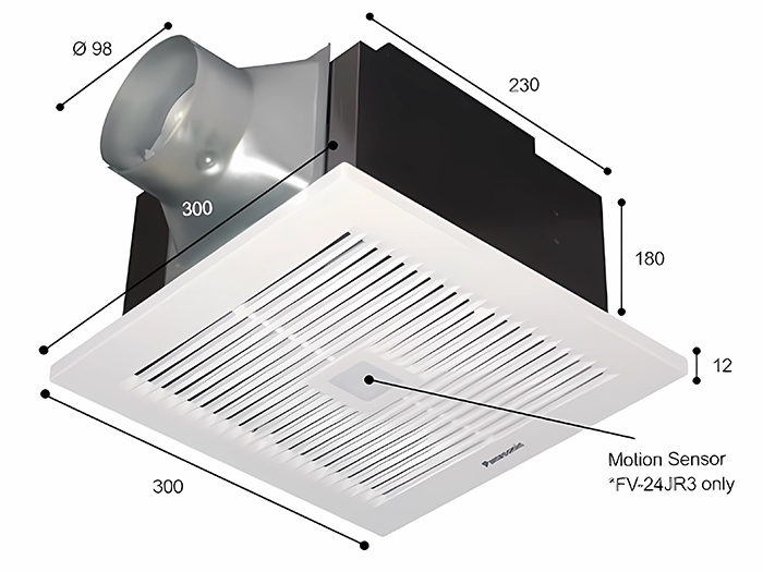 Motion Sensor Exhaust & Ventillation Fan | Architecture & Design