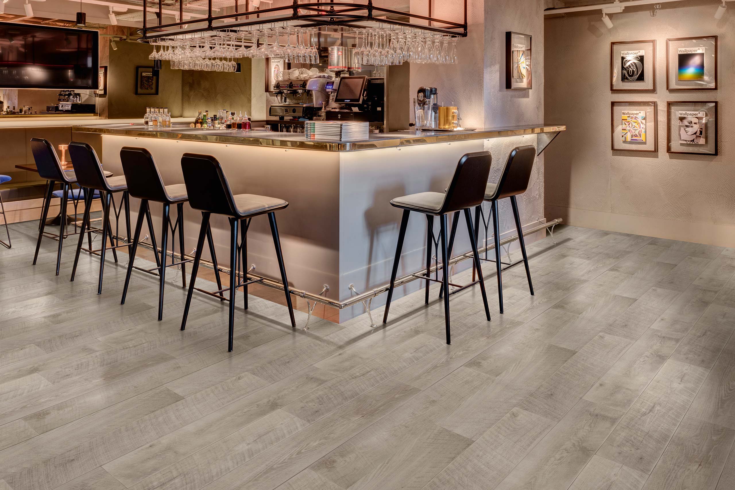 Forest fx: Durable wood-look vinyl flooring for demanding commercial ...