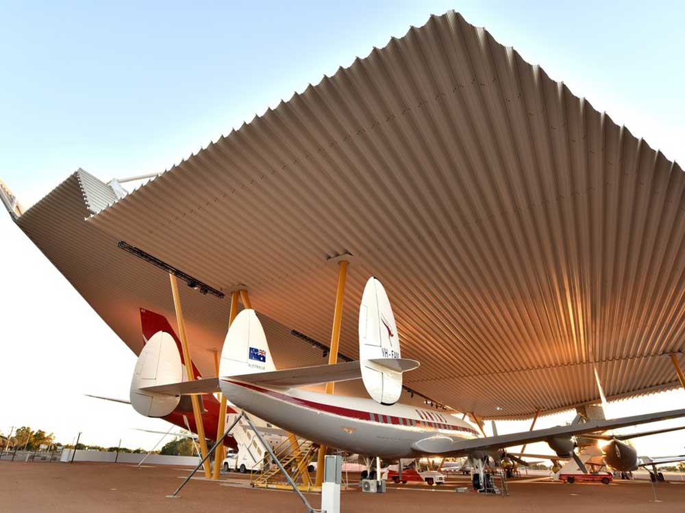 Qantas Founders Museum Airpark: Iconic Roof Built with ARAMAX ...