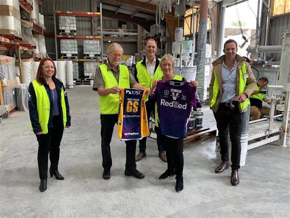 Rockcote becomes an Official Partner of the Melbourne Storm ...