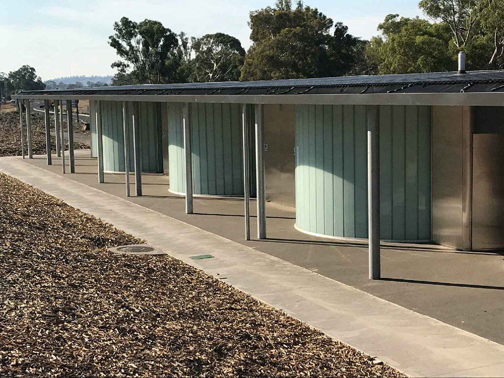 VicRoads rest area facilities - Ravenswood Victoria | Architecture & Design