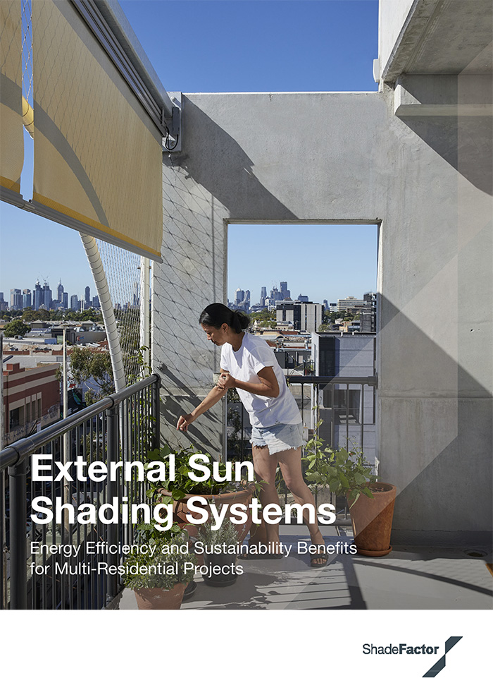 External sun shading systems: Energy efficiency and sustainability benefits for multi ...