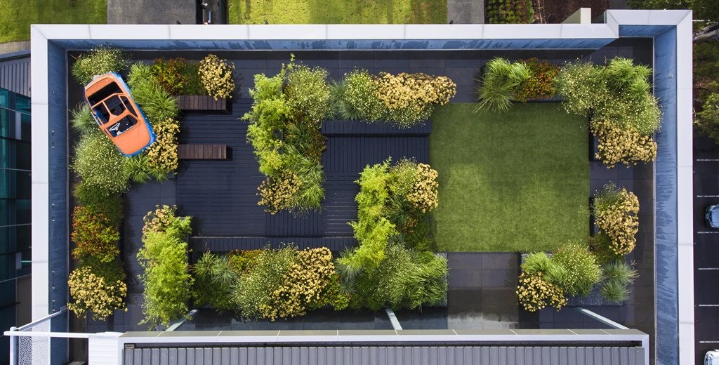 Rooftop garden in Melbourne fosters office liveability | Architecture ...