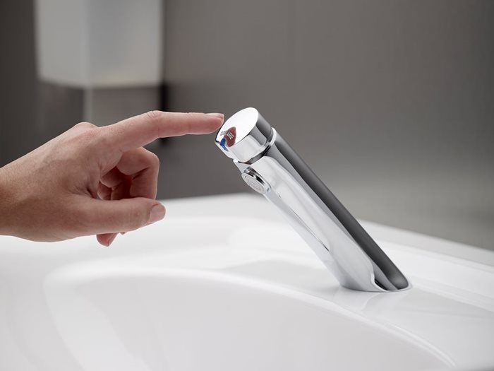 Enware soft touch time flow tapware | Architecture & Design