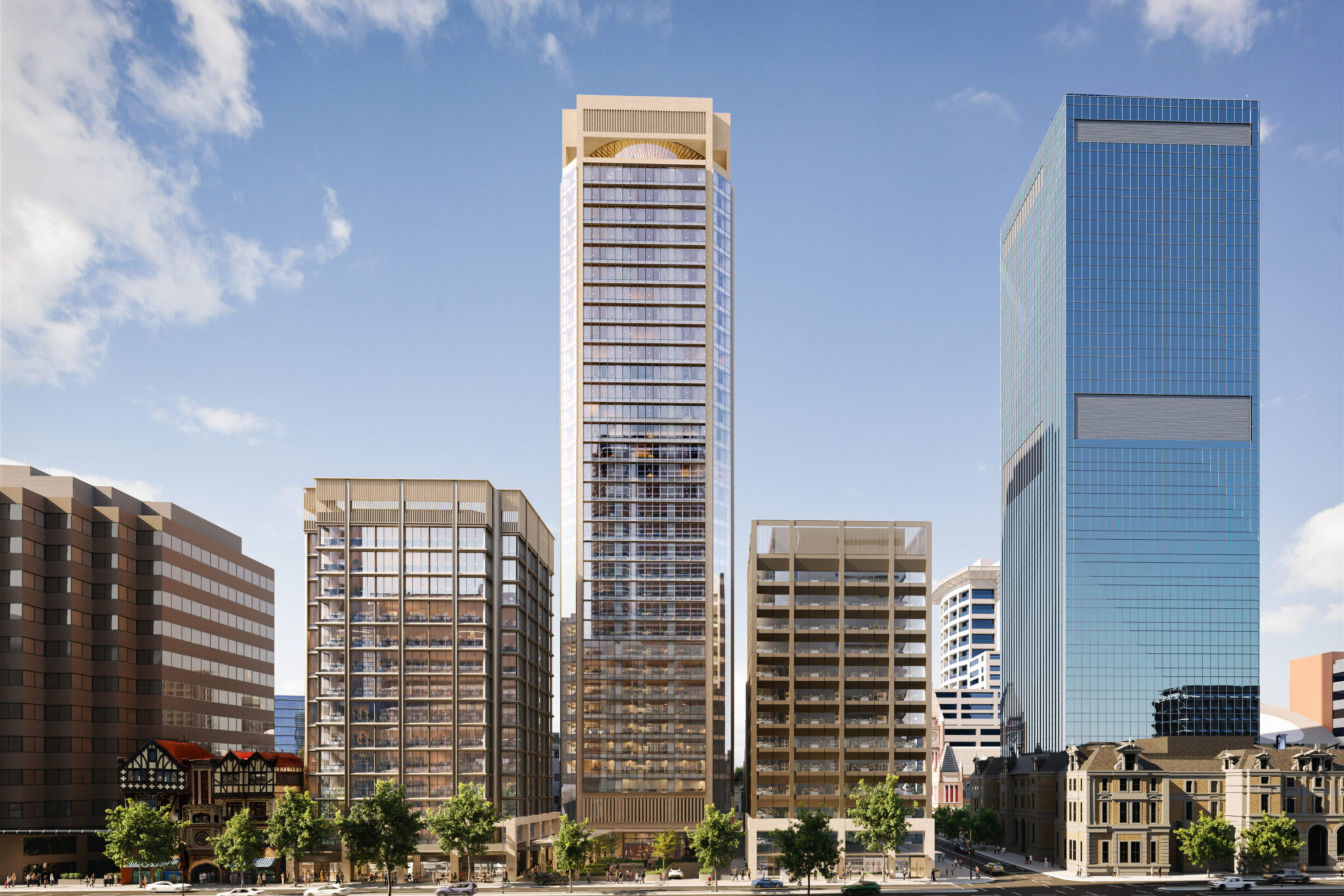 Woods Bagot unveils adaptive reuse vision of Perth’s St Martins Centre ...