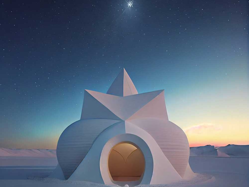 Designer uses AI to imagine Arctic architecture inspired by Inuit ...