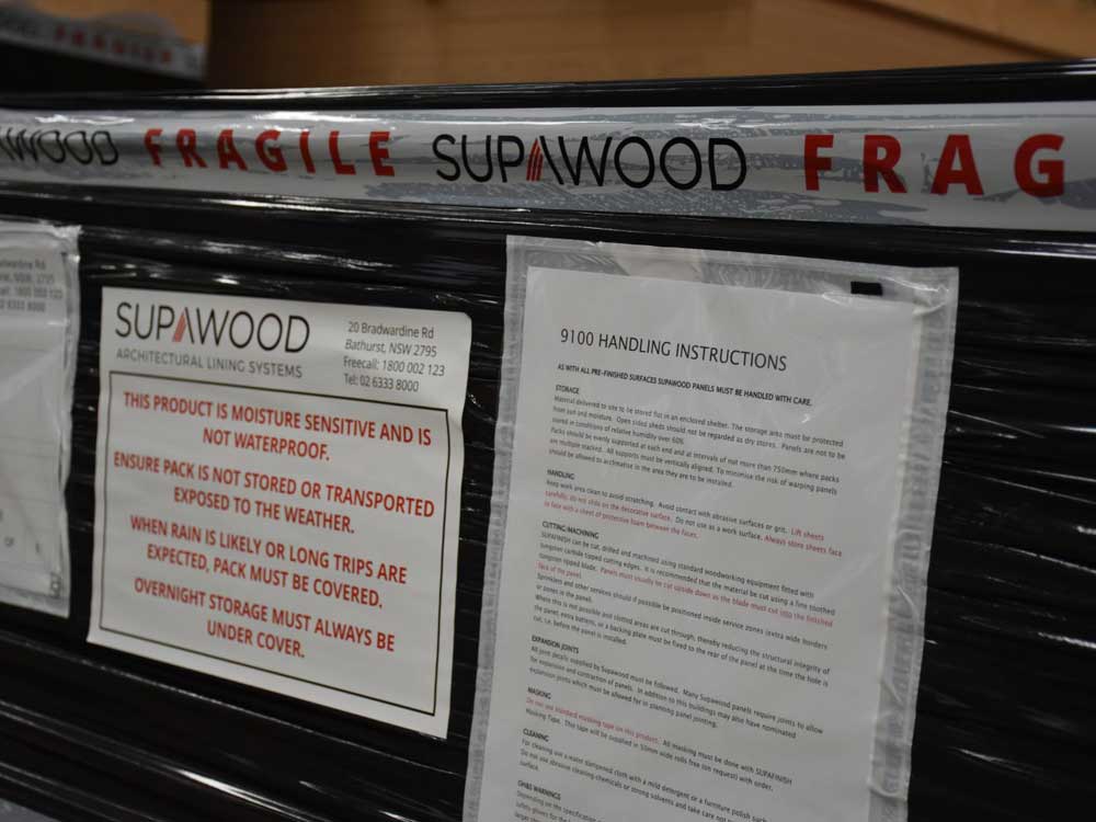 How does Supawood package and deliver their panels? | Architecture & Design