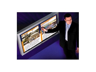 Wall mounted interactive touch screens from Creative Display Solutions ...