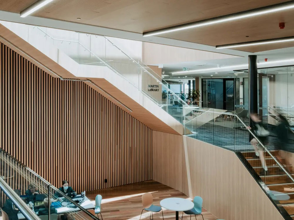 DecorLini panels deliver acoustics, aesthetics and function in Marion ...