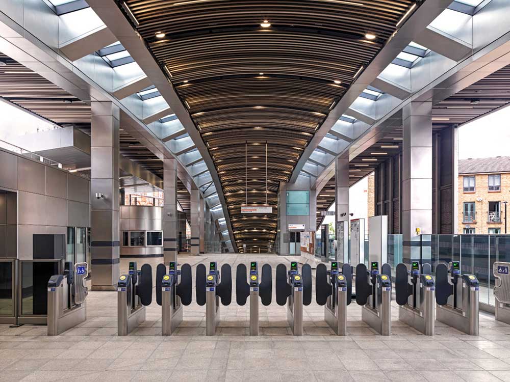 SAS International metal products give shape to Elizabeth line stations ...