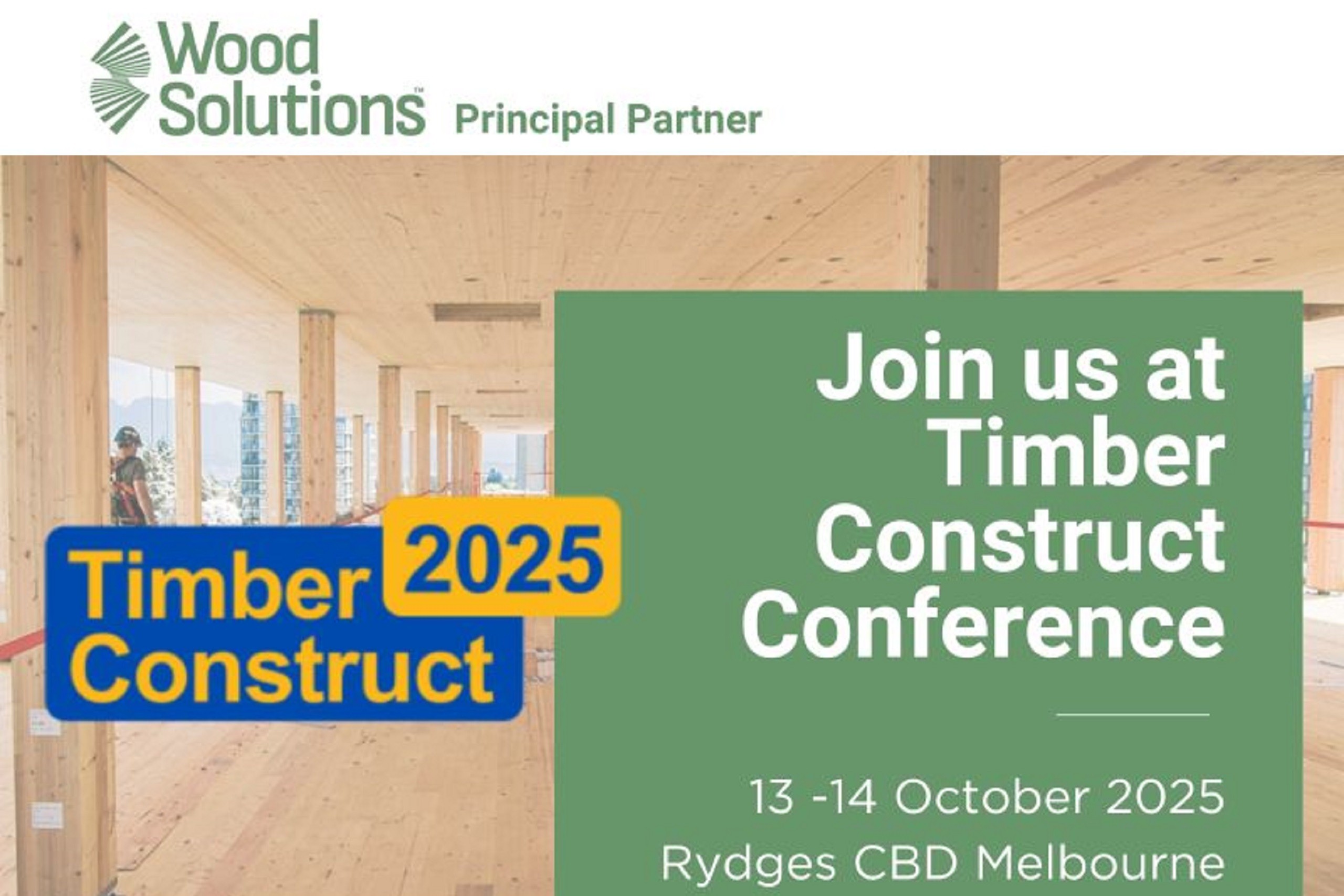 Register for the Timber Construct 2025 Conference & Exhibition | Architecture & Design