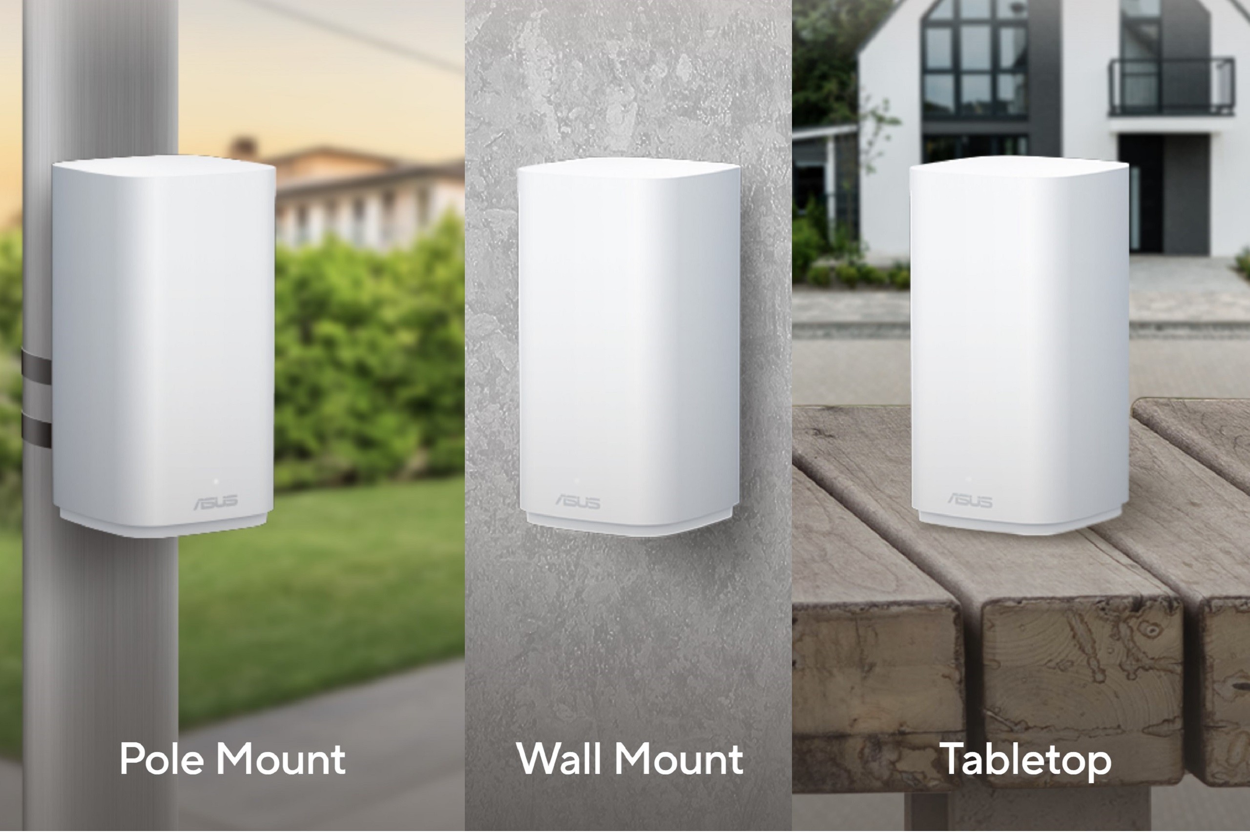 ZenWiFi BD4 Outdoor router for ultrafast, smooth and secure WiFi 7 ...