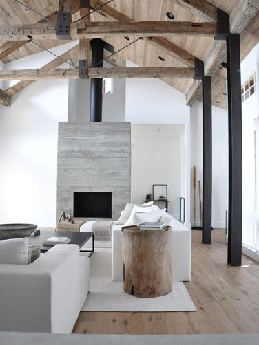 Open Rafter Ceiling