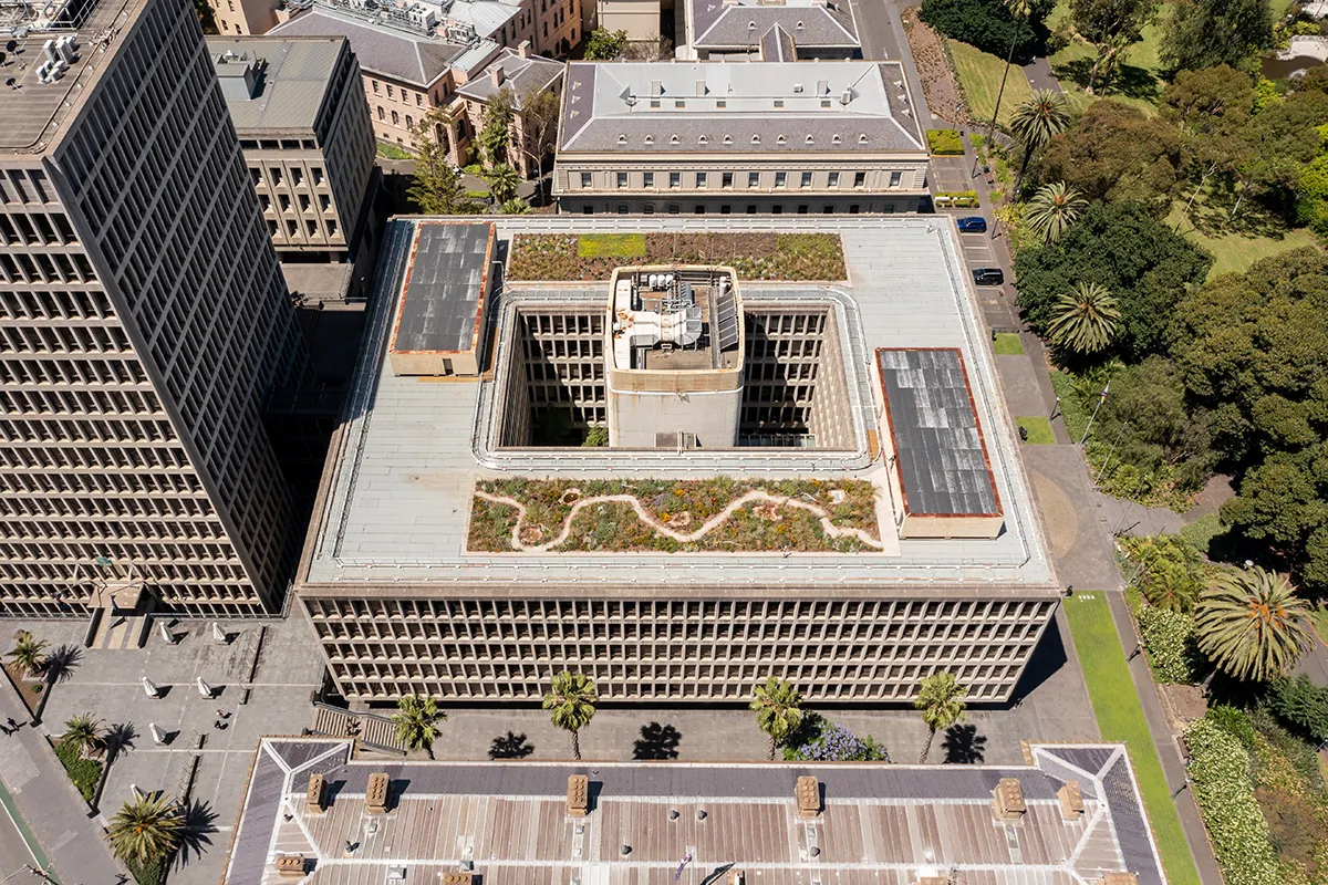 Green roof on 1 Treasury Place completed | Architecture & Design
