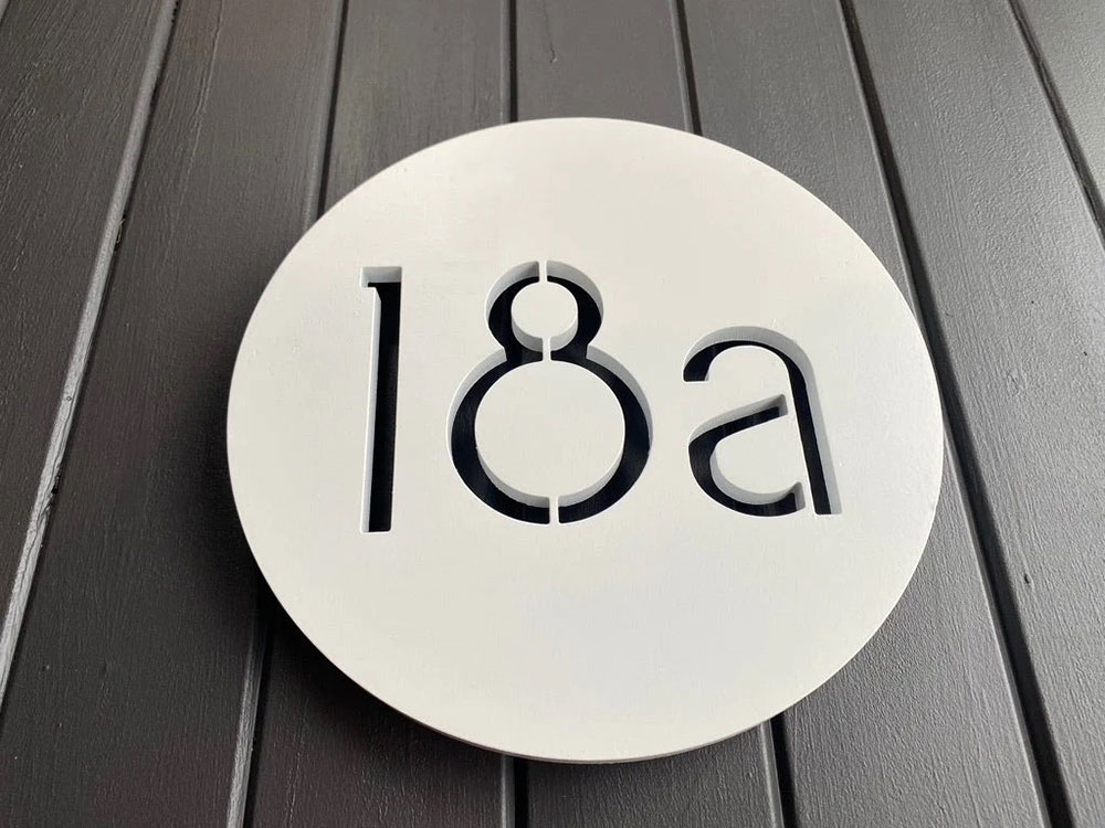3 important things you must consider before buying a house number sign ...