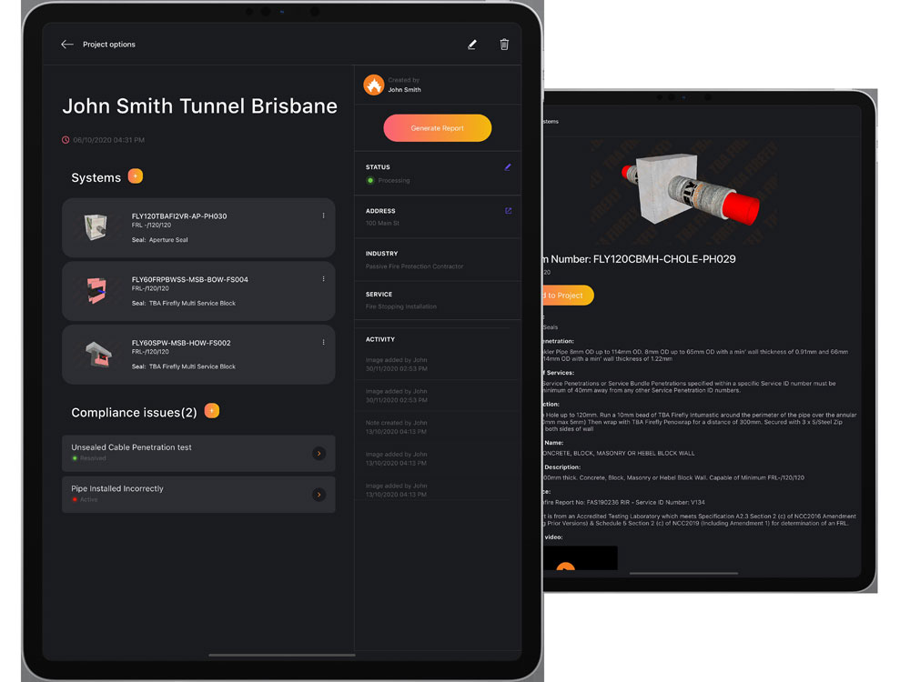 Access 13,000+ TBA Firefly Fire Stopping Systems | Architecture & Design