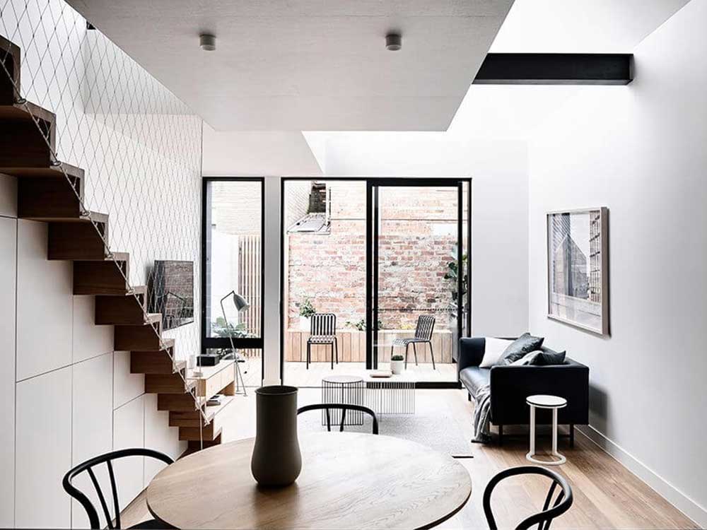 Jakob Webnet mesh enhancing safety and design aesthetic in indoor ...