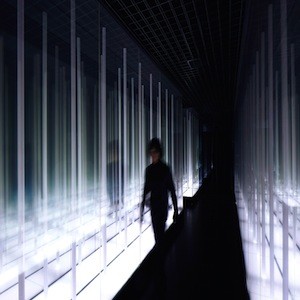 Prism Design simulates never ending bamboo forest with glowing LEDs ...